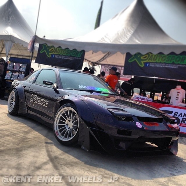 Rocket-Bunny-180sx-on-RS05RR-at-Formula-D-Asia-in-Thailand-@kent_enkei ...