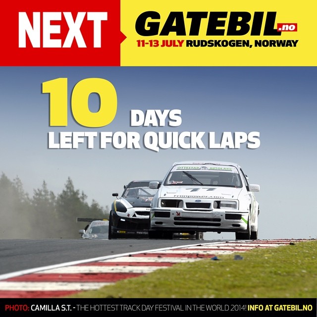 We are counting down! ️ #gatebil #Rudskogen #gatebilExtreme #timeAatack ...