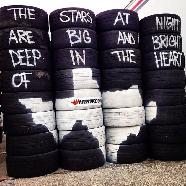The @tirefighters @hankookusaracing tire changing crew are always ...