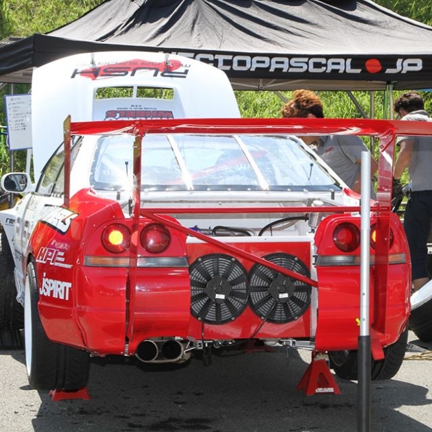 Cooling in the rear – Formula Drift Japan – DRIFTING.com