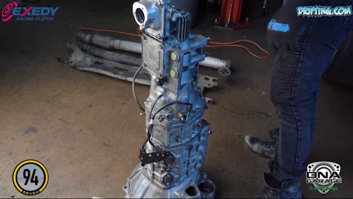 Rebuilt RX7 FD3S Transmission to bo with the EXEDY Racing Hyper Multi ...