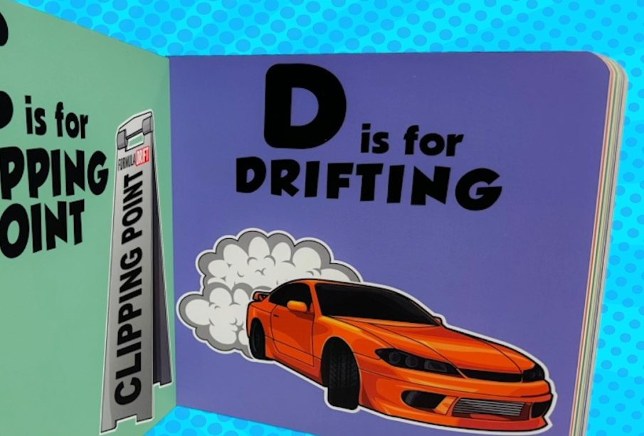 For the little Champion in your life – ‘Formula Drift Edition ABC’s For ...